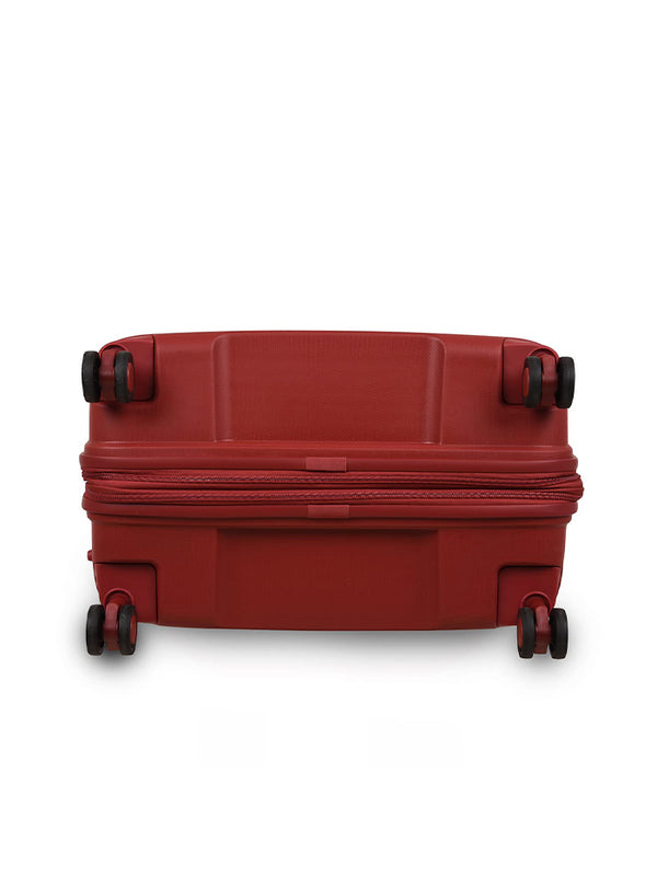 it luggage Eco Tough German Red Hard Sided 8 Wheel Suitcase Expandable ...